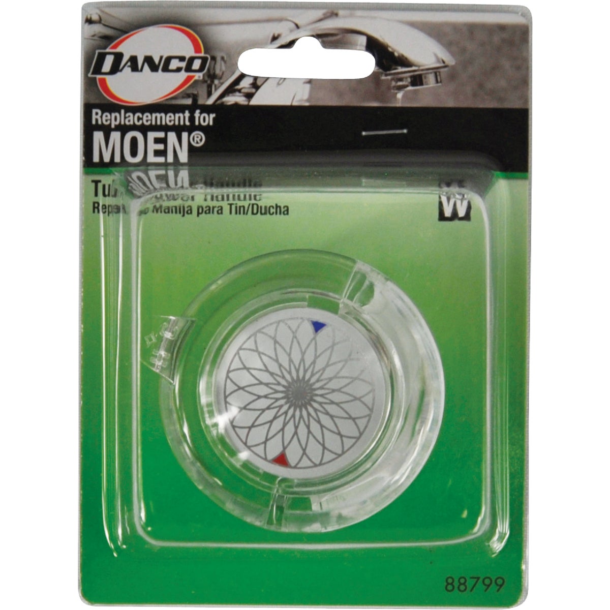 Danco Moen Single Replacement Clear Shower Faucet Handle – Hemlock Hardware