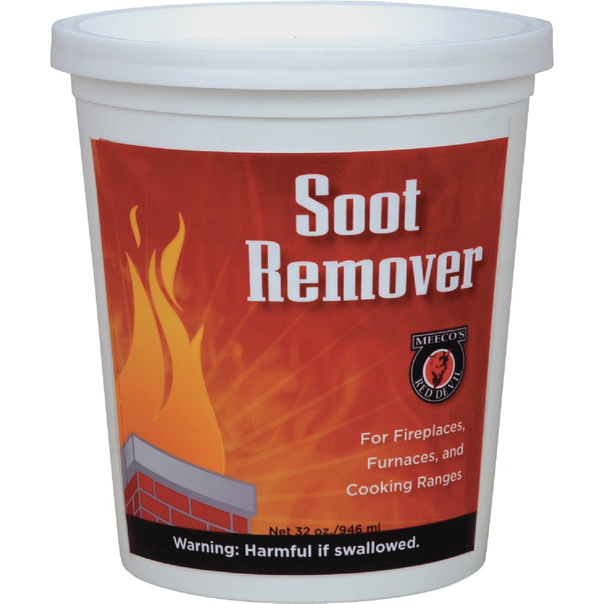 Meeco's Red Devil Pint Powdered Soot Remover – Hemlock Hardware