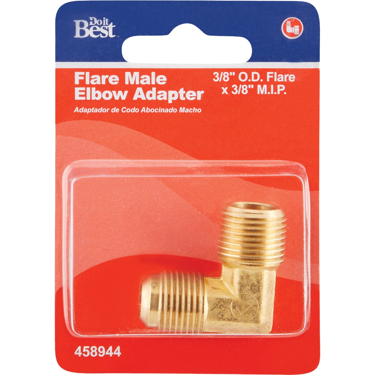 Do it 3/8 In. x 3/8 In. MIP 90 Deg. Flare Brass Elbow (1/4 Bend) – Hemlock Hardware