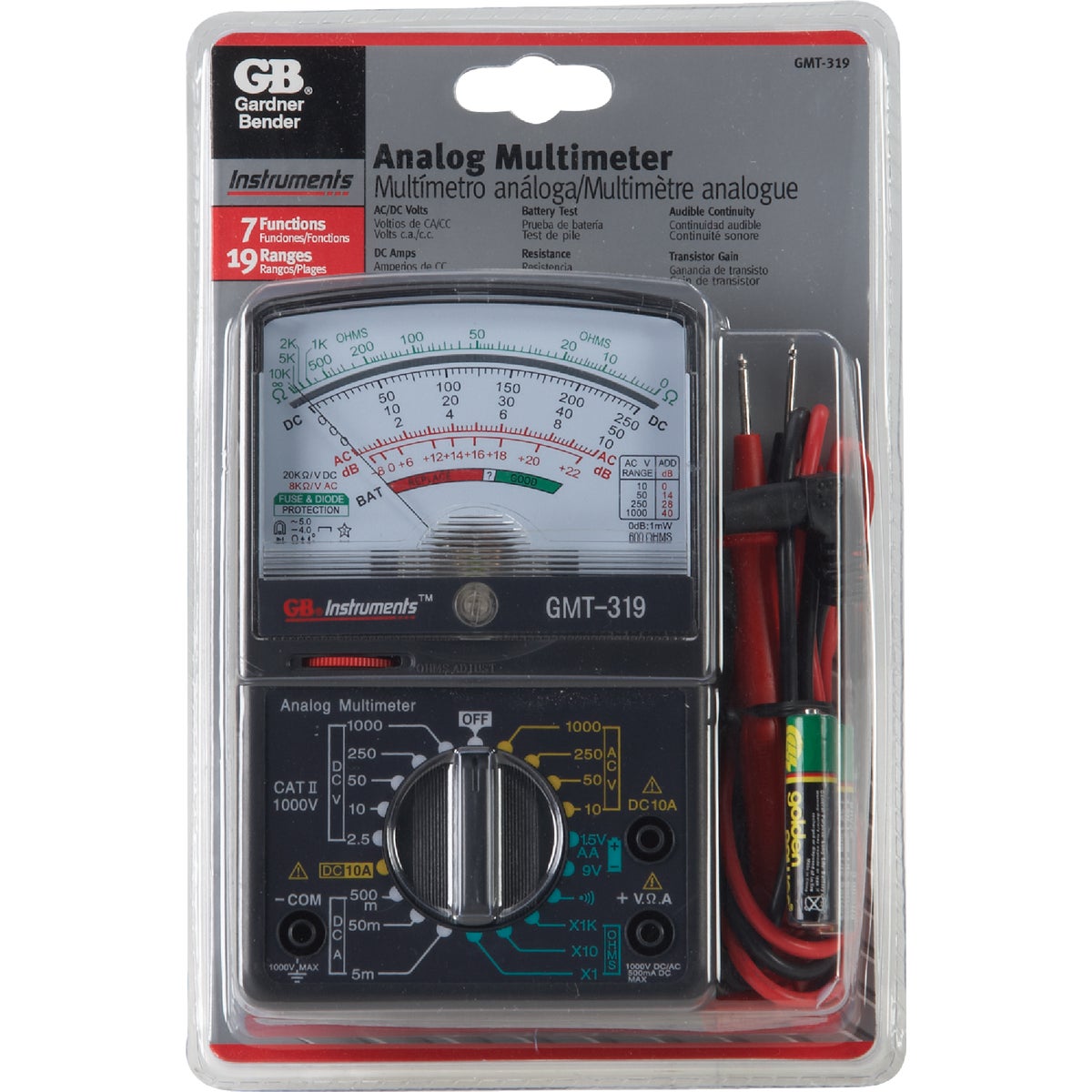 Gardner Bender 7-Function Analog Multimeter – Hemlock Hardware
