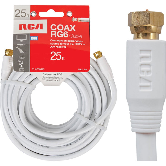 RCA RG6 Coaxial Cable – Hemlock Hardware
