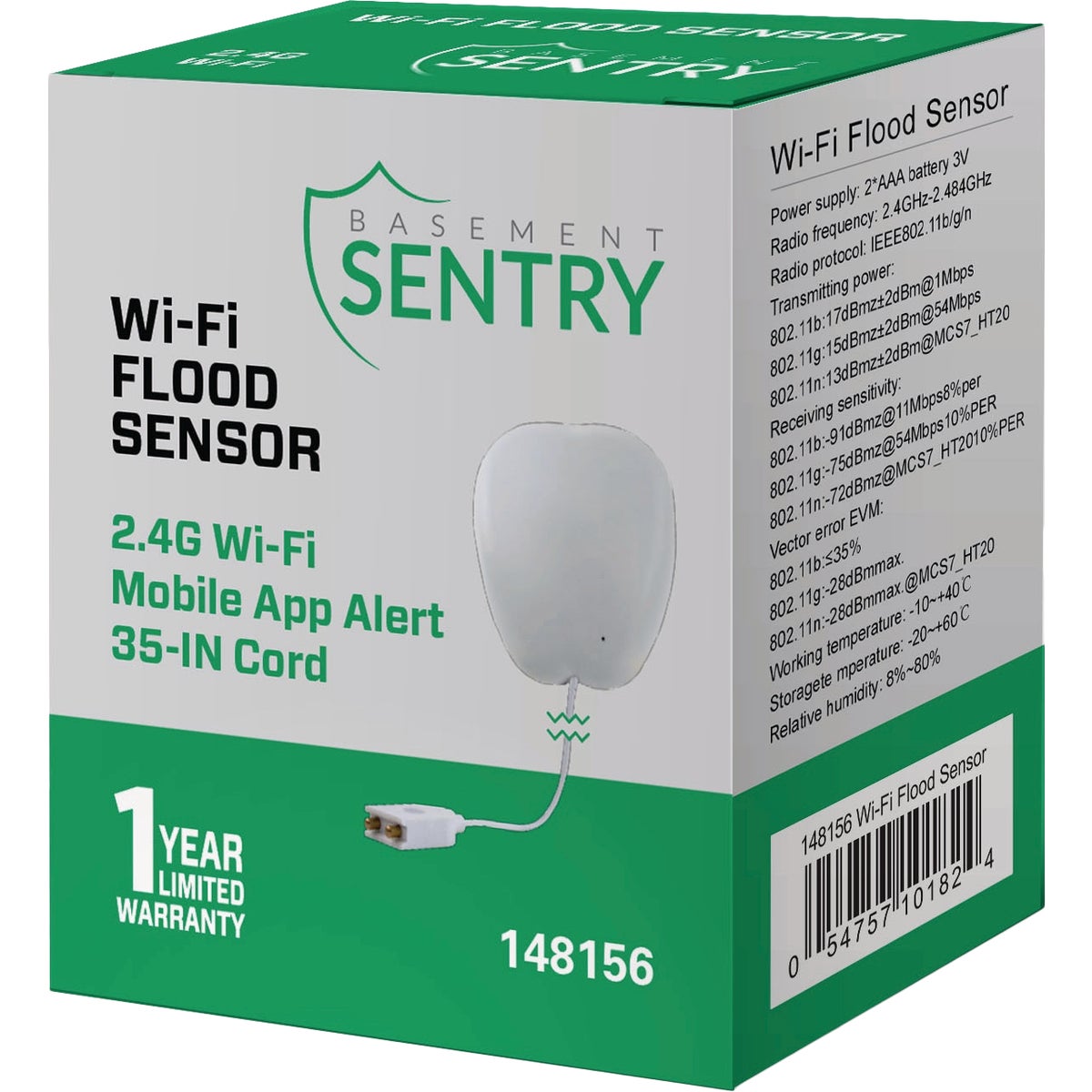 Basement Sentry WIFI Flood Sensor – Hemlock Hardware