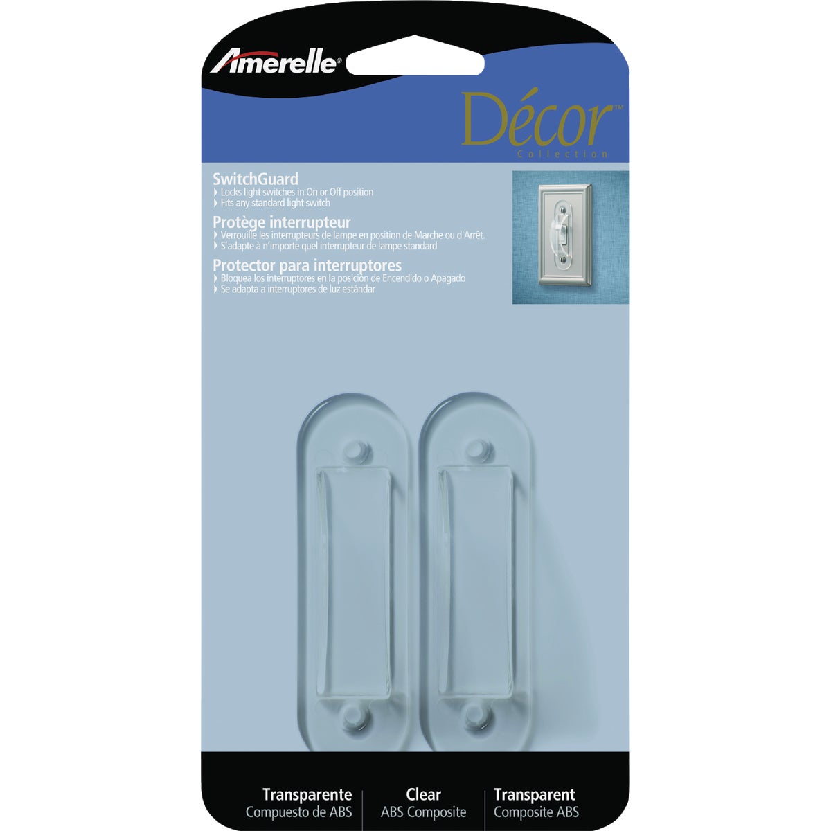 Amerelle Westek Clear Plastic Toggle Switch Guard (2-Pack) – Hemlock ...
