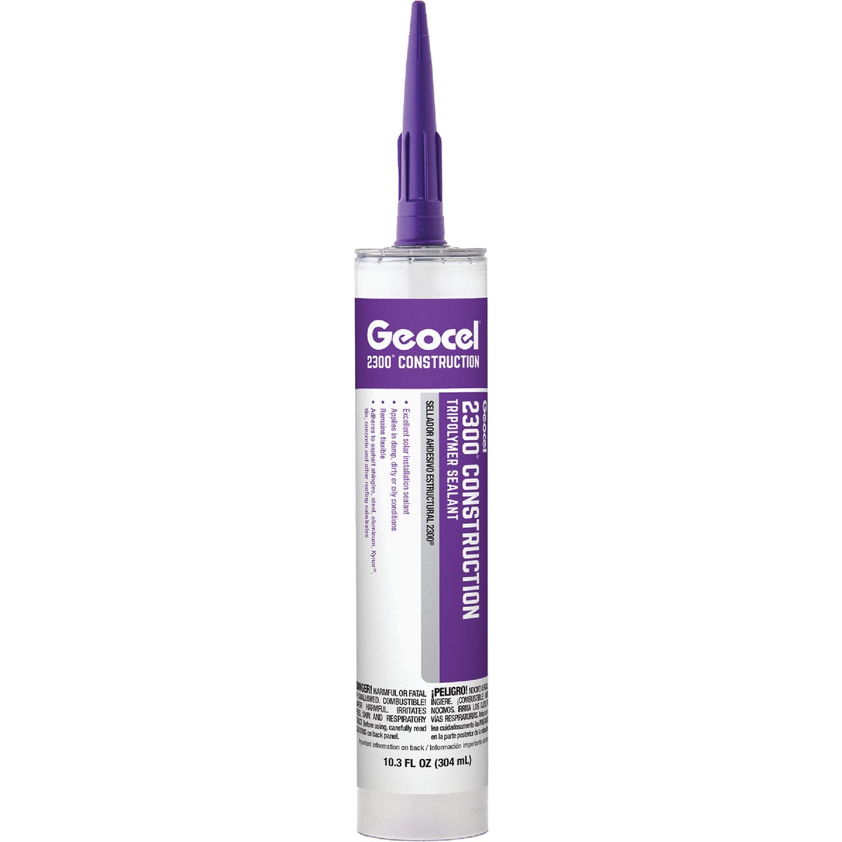 Geocel 2300 10.3 Oz. White Construction Tripolymer Sealant – Hemlock ...