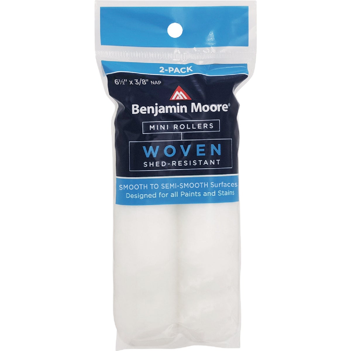 Premier Benjamin Moore 6 1/2 In. x 3/8 In. Woven Mini Roller Covers (2 ...
