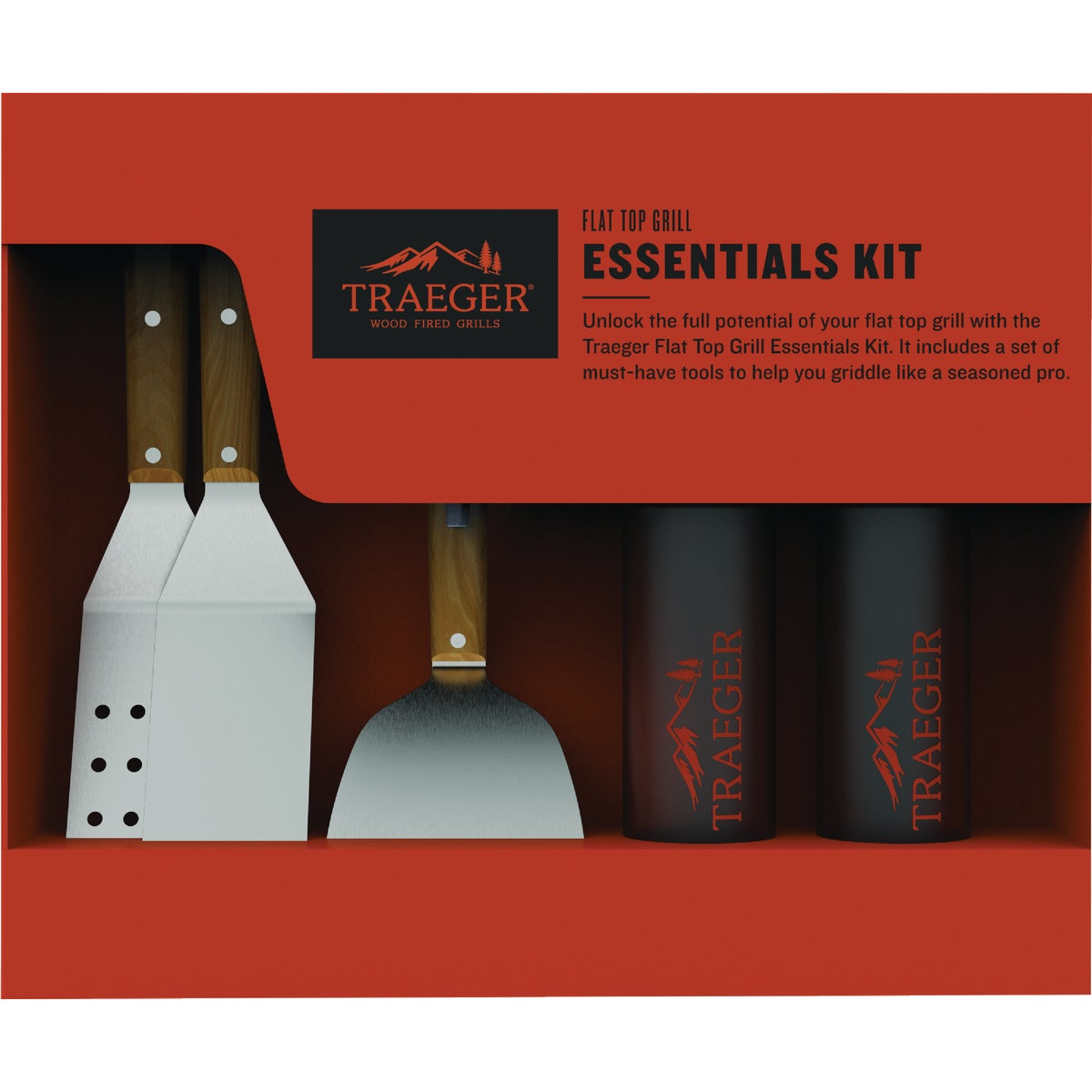 Traeger Flat Top Grill Essentials Tool Kit – Hemlock Hardware