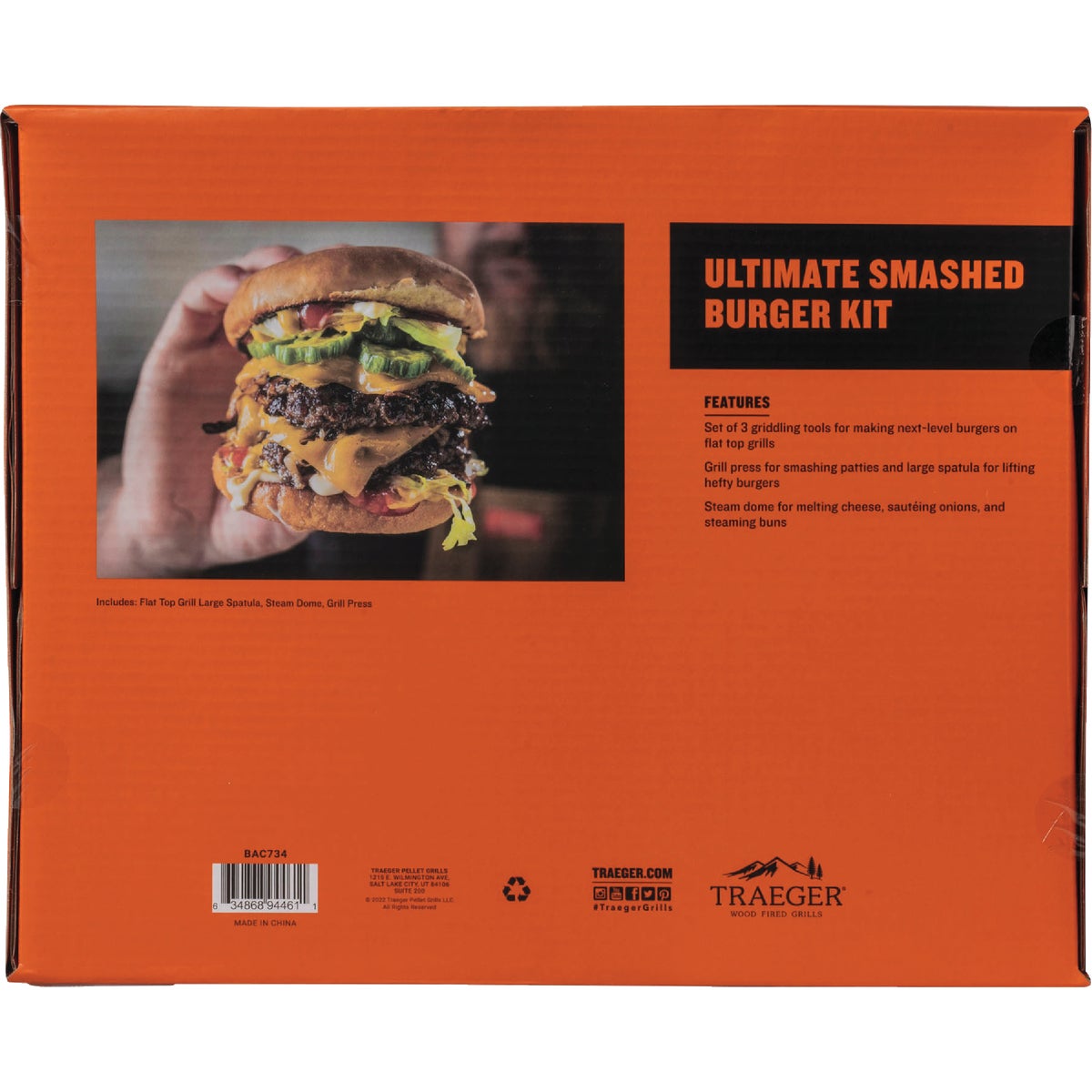 Traeger Ultimate Smashed Burger Kit (3-Piece) – Hemlock Hardware