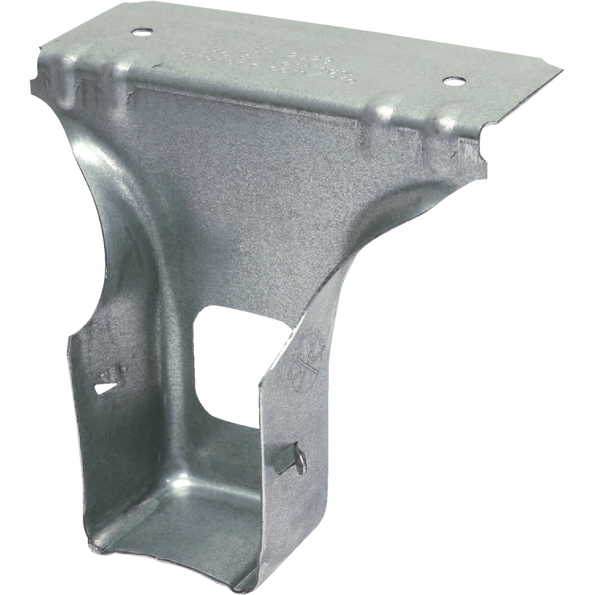 Simpson Strong-Tie 2 x 4 In. Galvanized Steel 18 ga Post Frame Hanger ...