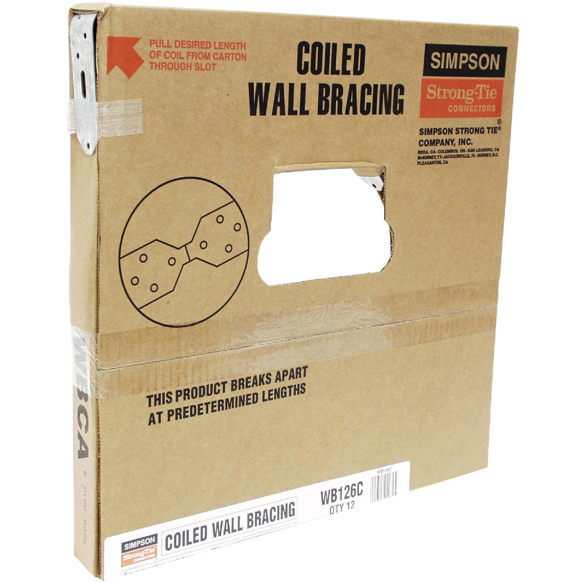Simpson Strong-Tie Wall Bracing Coil – Hemlock Hardware
