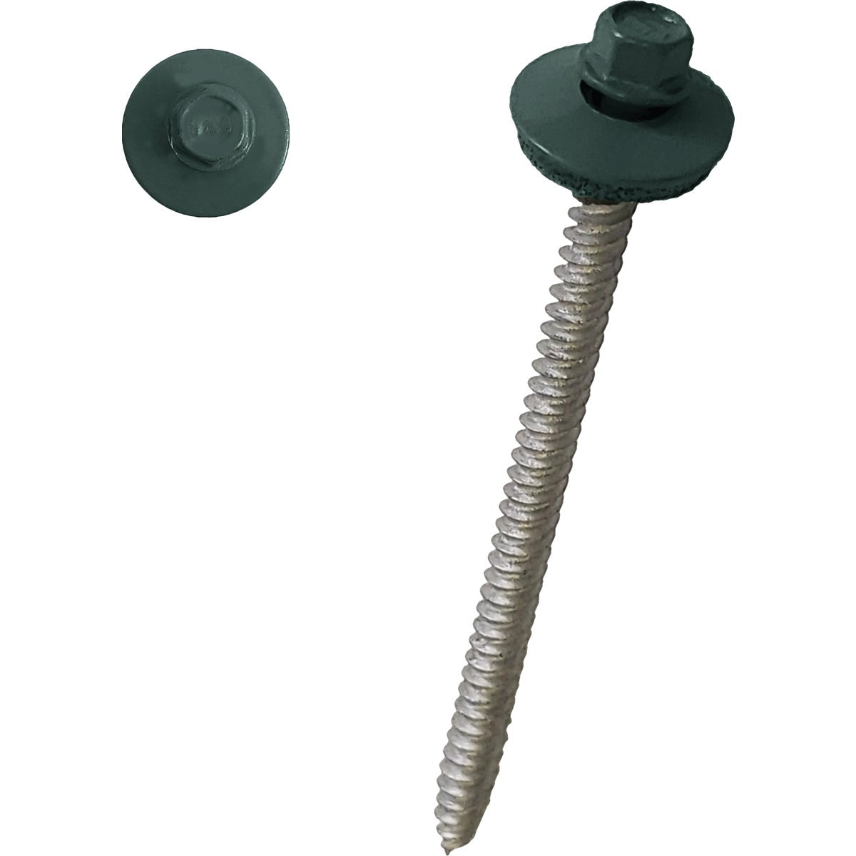 Ondura Premium 3" #9 Powder Coated Green Roofing Fastener – Hemlock ...