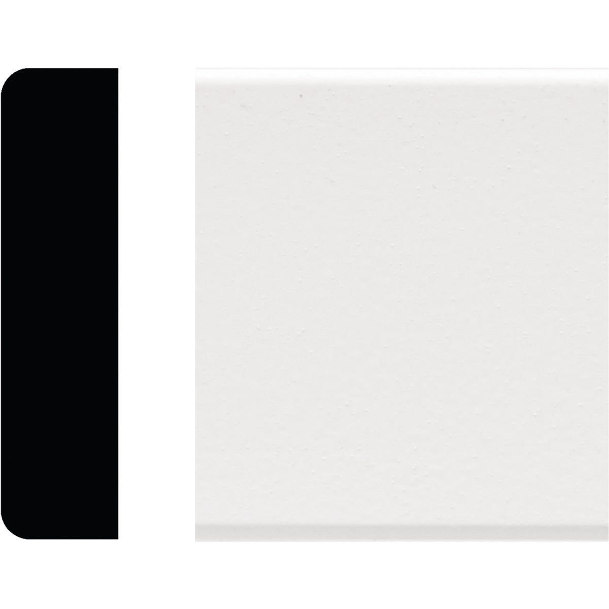 House of Fara 5/8 In. W. x 2-1/8 In. H. x 8 Ft. L. White MDF Mullion C ...