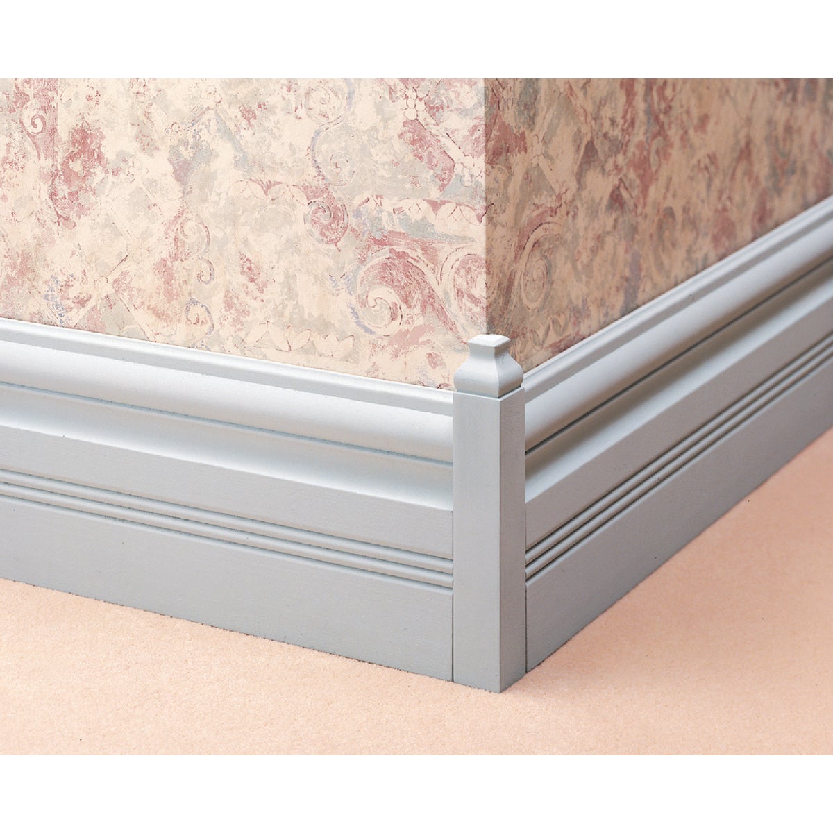 House of Fara 1-1/4 In. x 1-1/4 In. x 8 In. White MDF Outside Corner ...