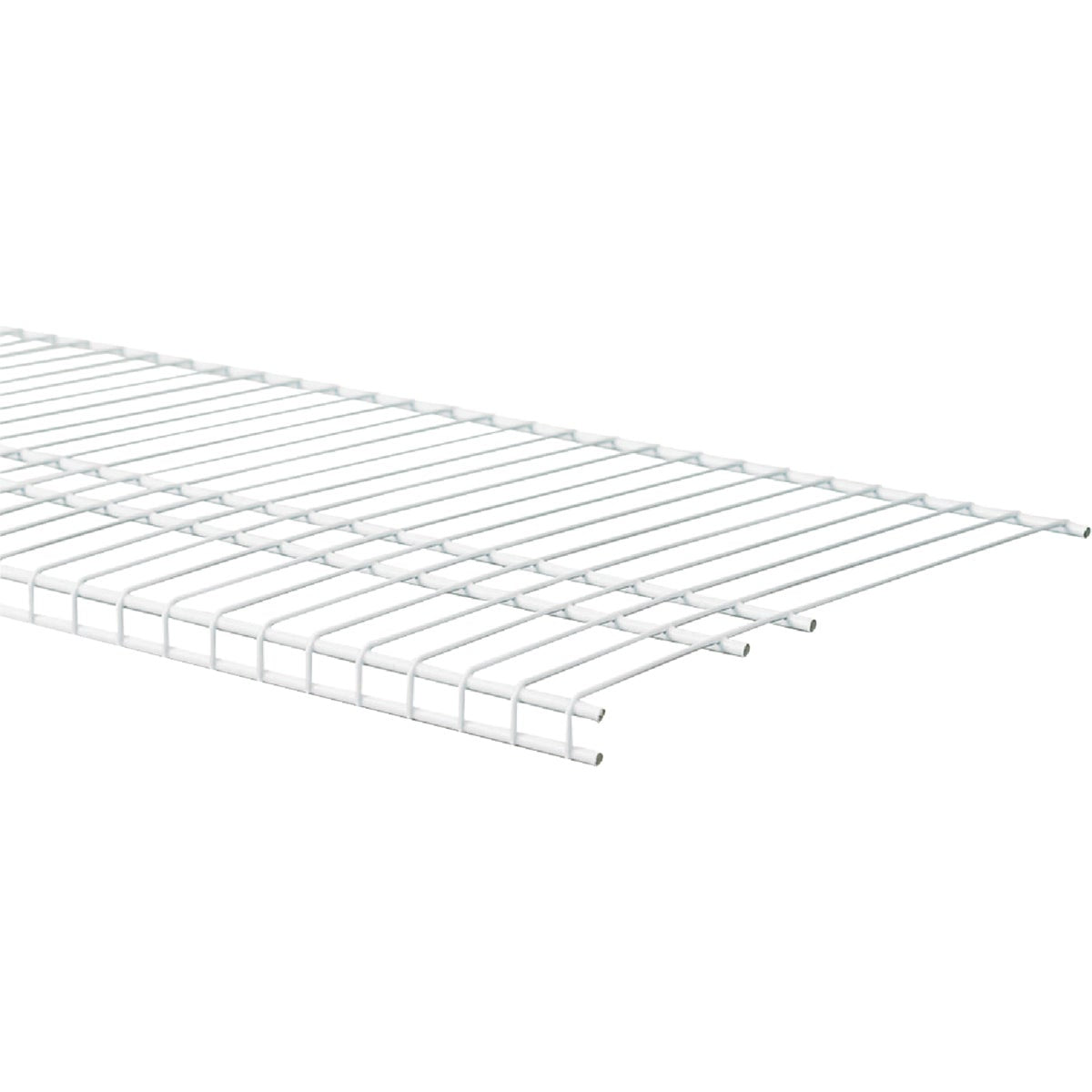 ClosetMaid SuperSlide 8 Ft. W. x 16 In. D. Ventilated Closet Shelf, Wh ...