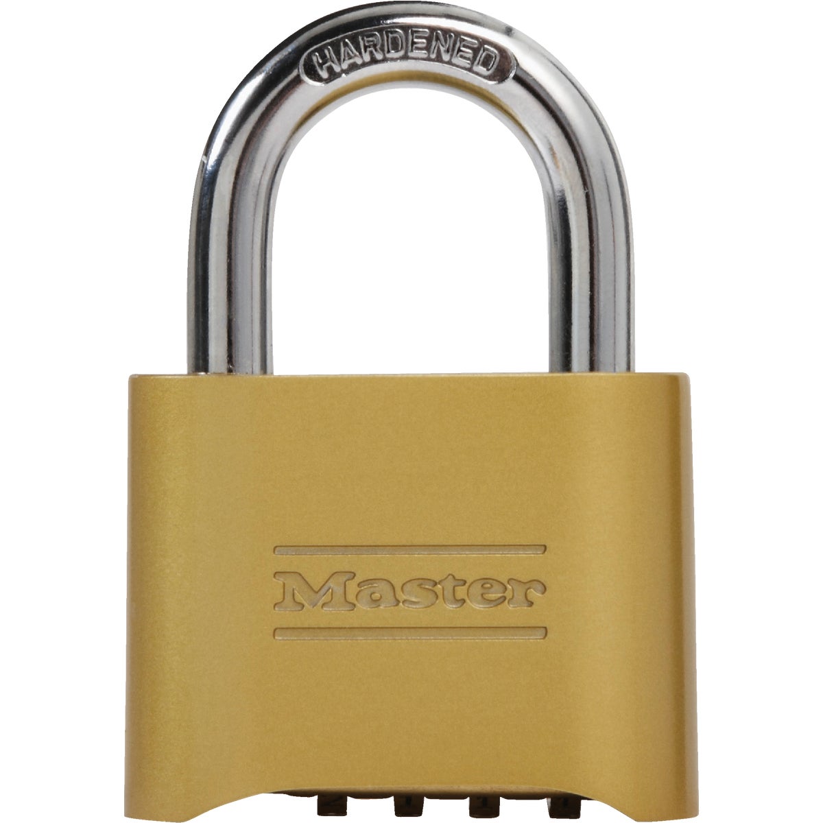 Master Lock 2 In. Zinc Die-Cast Copper Color Tamper Resistant Combinat ...