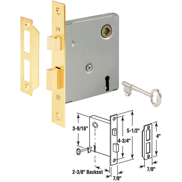 Defender Security Bit Key Mortise Lock – Hemlock Hardware