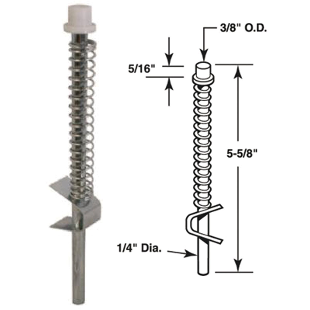 Prime-Line Bifold Door Top Guide Rod – Hemlock Hardware