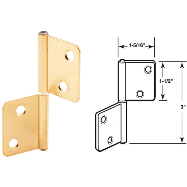 Prime-Line Bi-Fold Closet Hinge – Hemlock Hardware
