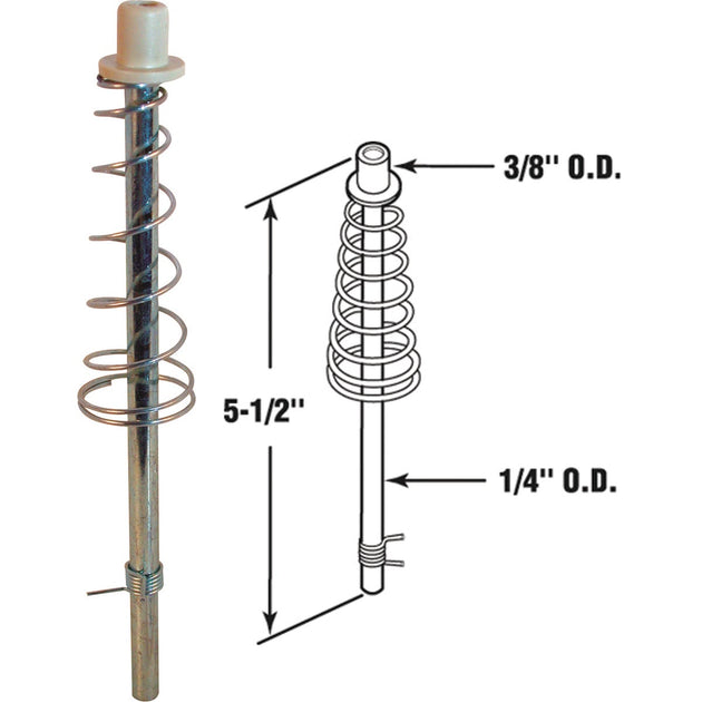 Prime-Line Bifold Door Guide Rod – Hemlock Hardware