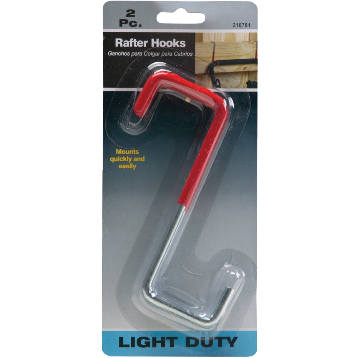 Vinyl Coated Rafter Storage Hook (2-Pack) – Hemlock Hardware