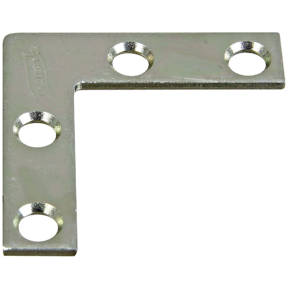 National Catalog 117 1-1/2 In. x 3/8 In. Zinc Flat Corner Iron ...