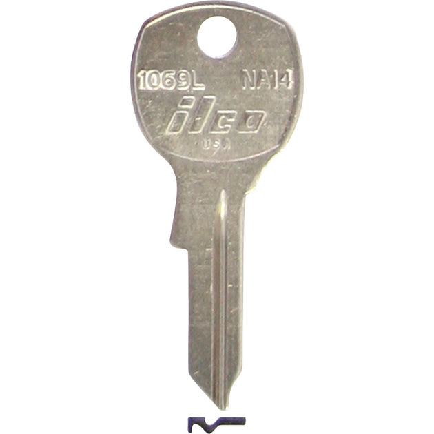 ILCO National File Cabinet Key – Hemlock Hardware