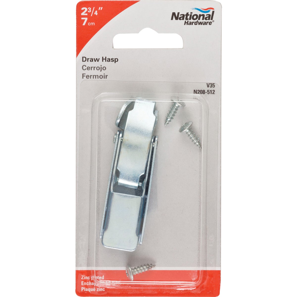 National 2-3/4 In. Zinc Draw Hasp – Hemlock Hardware