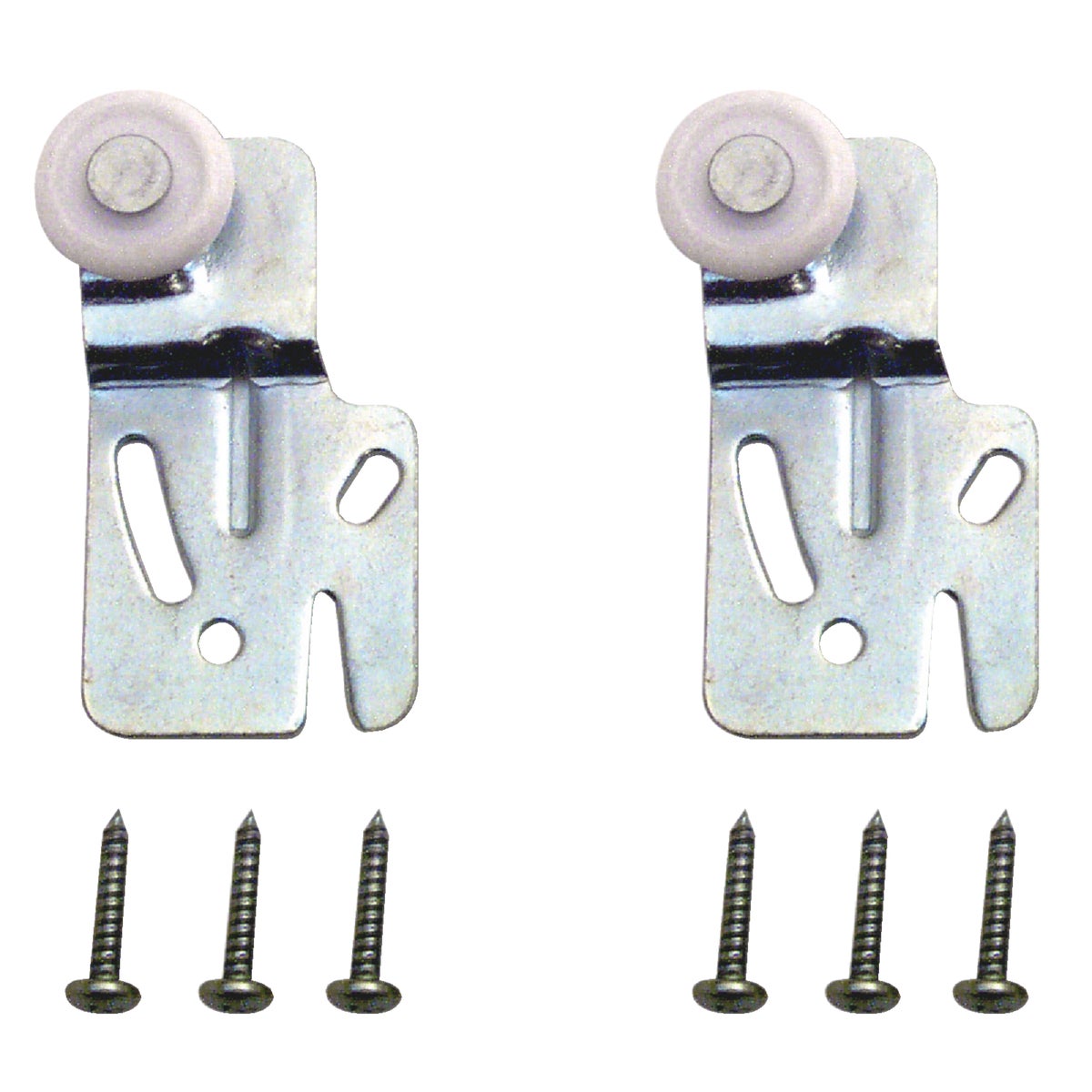 Prime-Line Offset Adjustable 2-1/2 In. H. x 1/4 In. Single Wheel Front ...