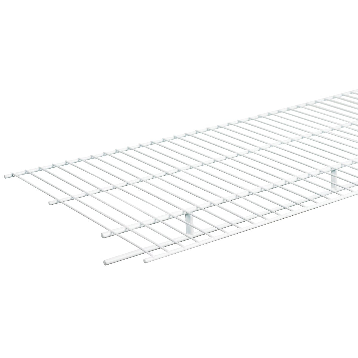 ClosetMaid 6 Ft. W. x 16 In. D. Ventilated Wire Shelf & Rod, White ...