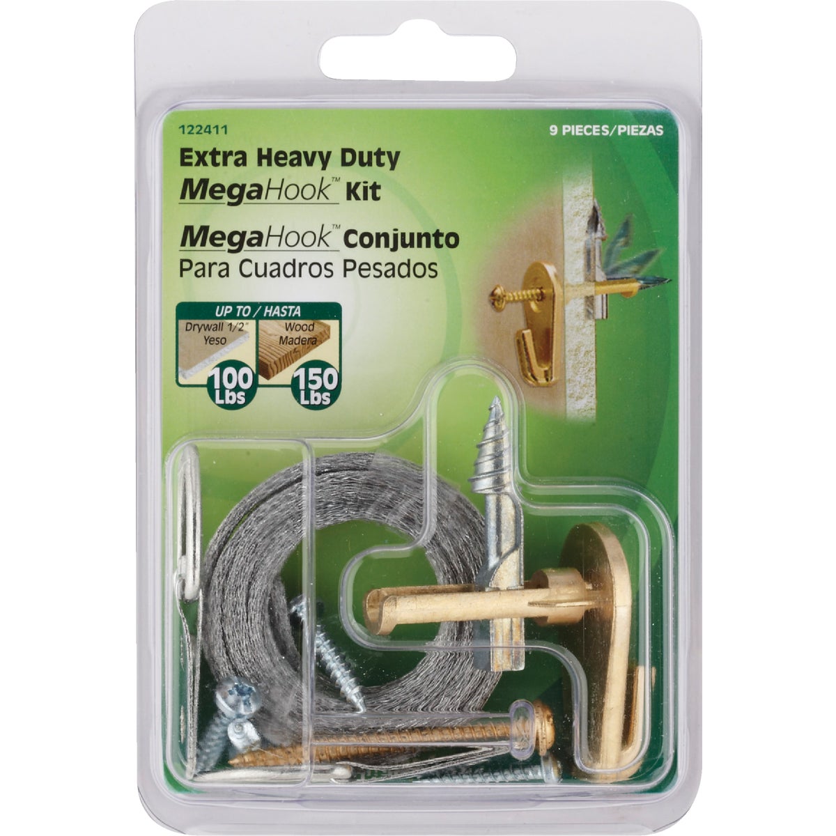 Hillman Anchor Wire Wallbiter Mega Picture Hanging Kit – Hemlock Hardware