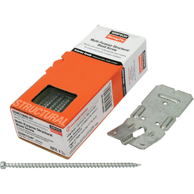 Simpson Strong-Tie Strong-Drive Structural Screw for Truss & Rafter ...