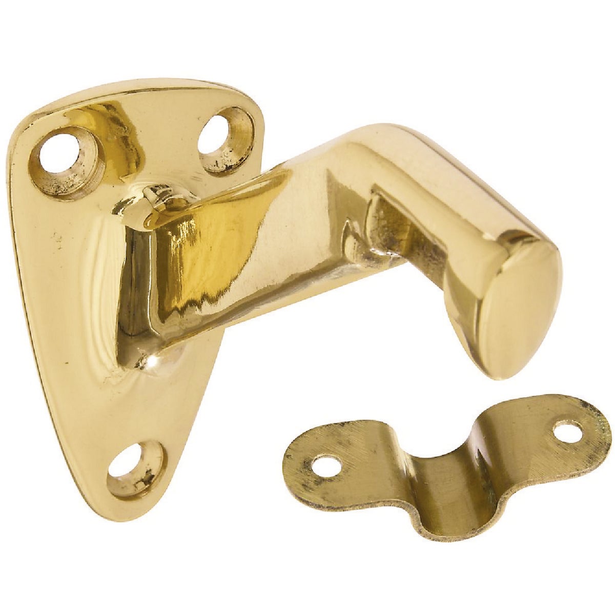 National Gallery Series Solid Brass Handrail Bracket – Hemlock Hardware