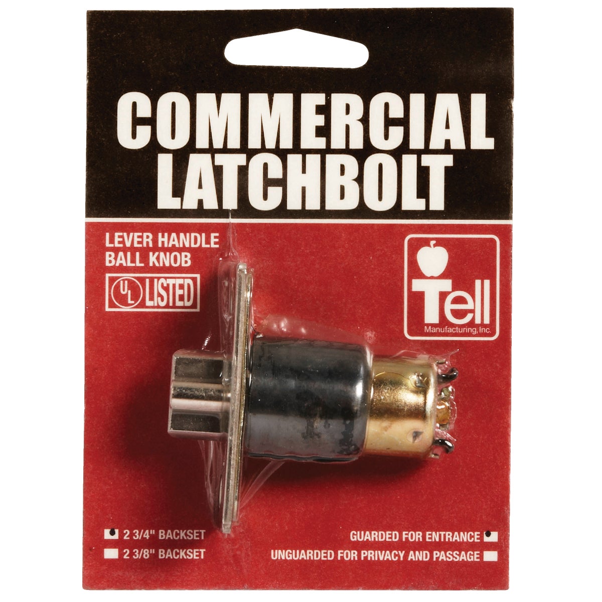 Tell 2-3/4 In. Guarded Entry Latch – Hemlock Hardware