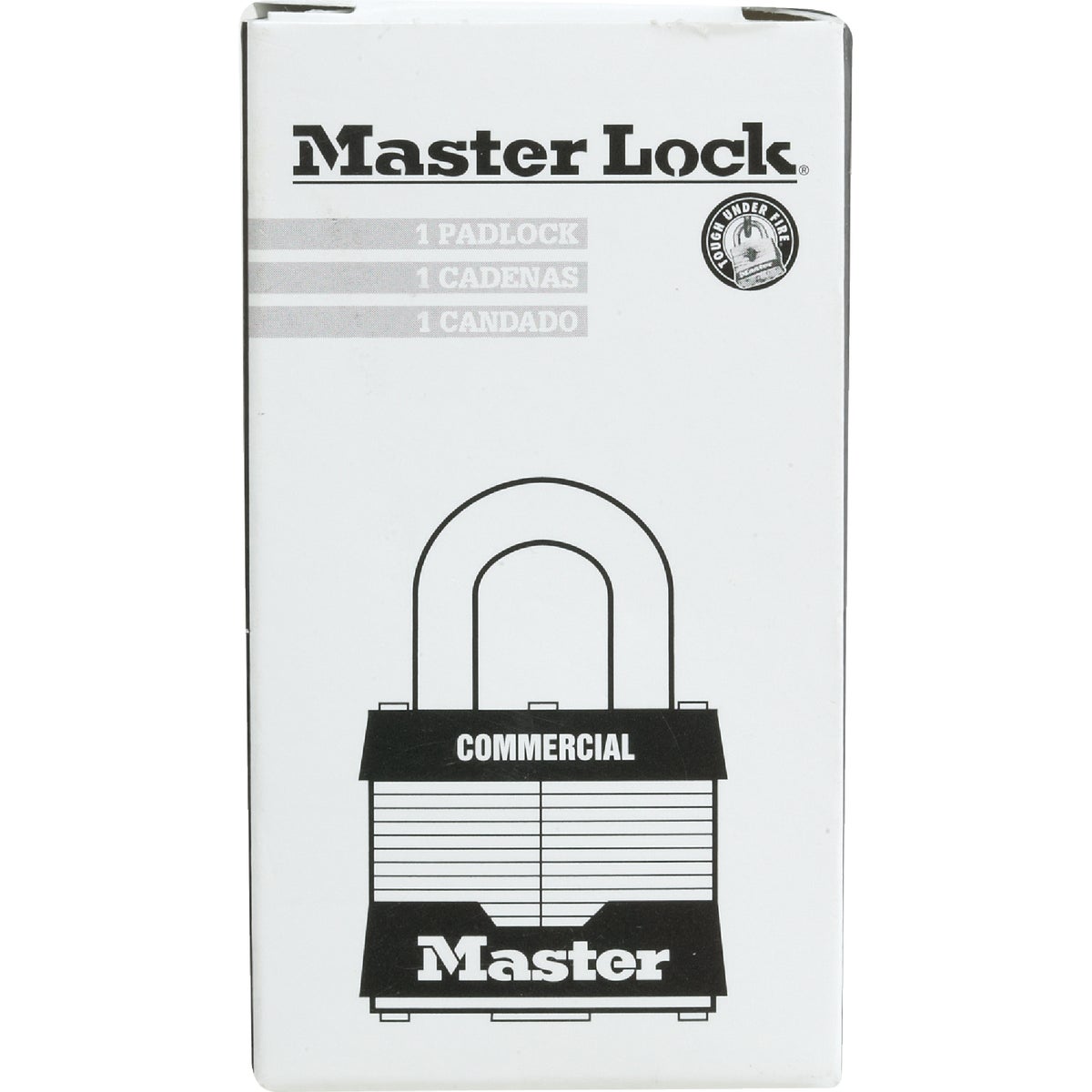 Master Lock 1-9/16 In. W. Universal Pin Keyed Padlock with 1-1/2 In. S ...