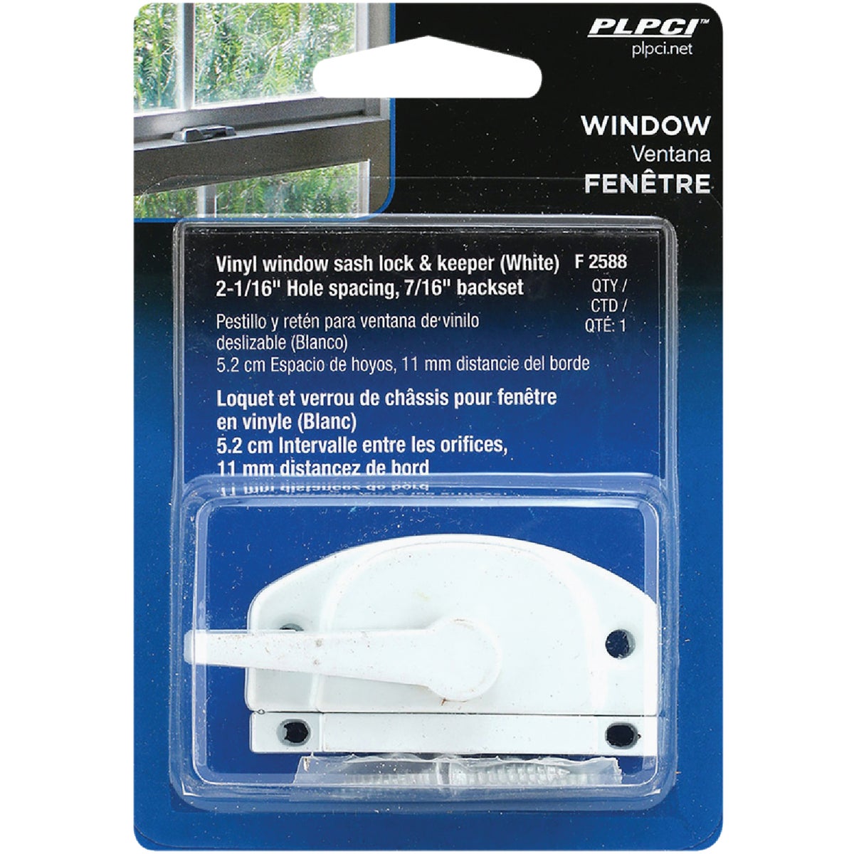 Prime-Line Window Sash Lock With Keeper – Hemlock Hardware