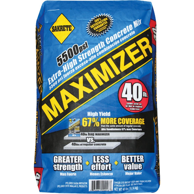 Sakrete Maximizer Concrete Mix – Hemlock Hardware