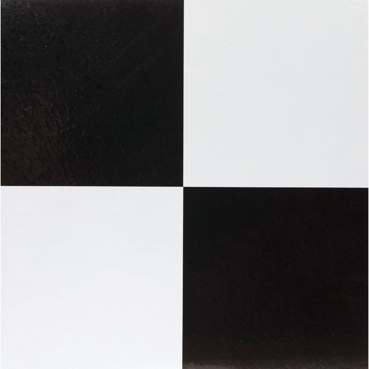 Home Impressions Checkerboard Tile 12 In. x 12 In. Vinyl Floor Tile (4 ...