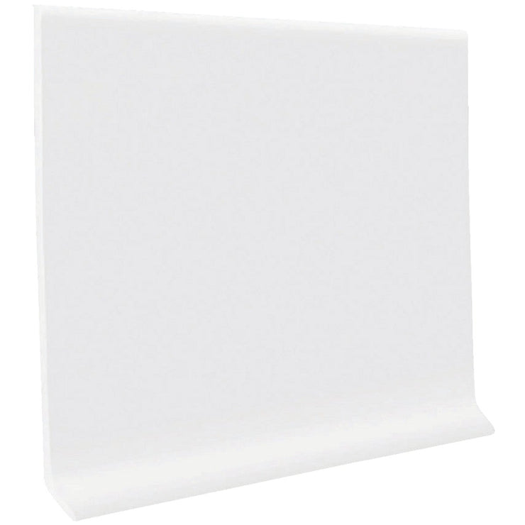 Roppe 4 In. x 4 Ft. Snow White Vinyl Dryback Wall Cove Base – Hemlock ...