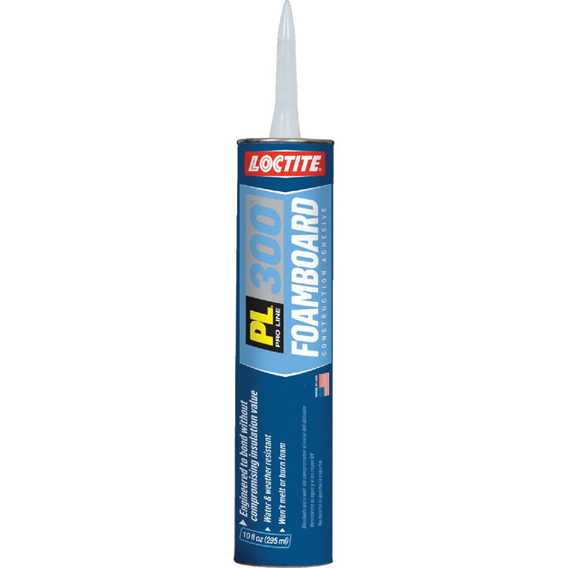 LOCTITE PL 300 Low VOC Foam Board Construction Adhesive – Hemlock Hardware