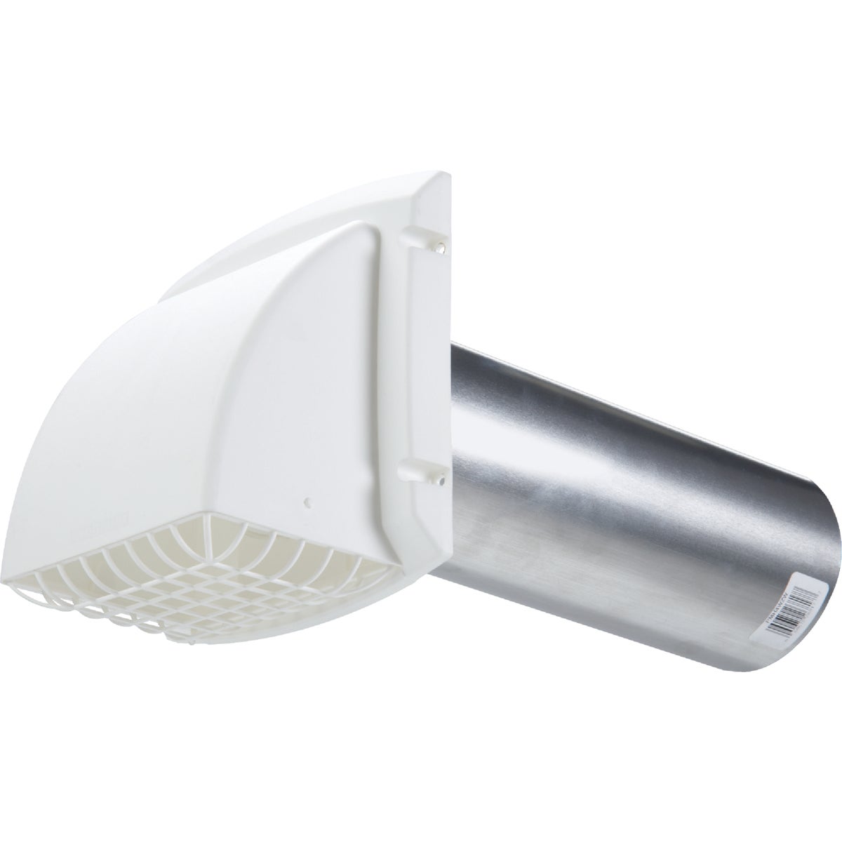 Dundas Jafine ProMax 4 In. White Plastic Dryer Vent Hood (Bulk ...