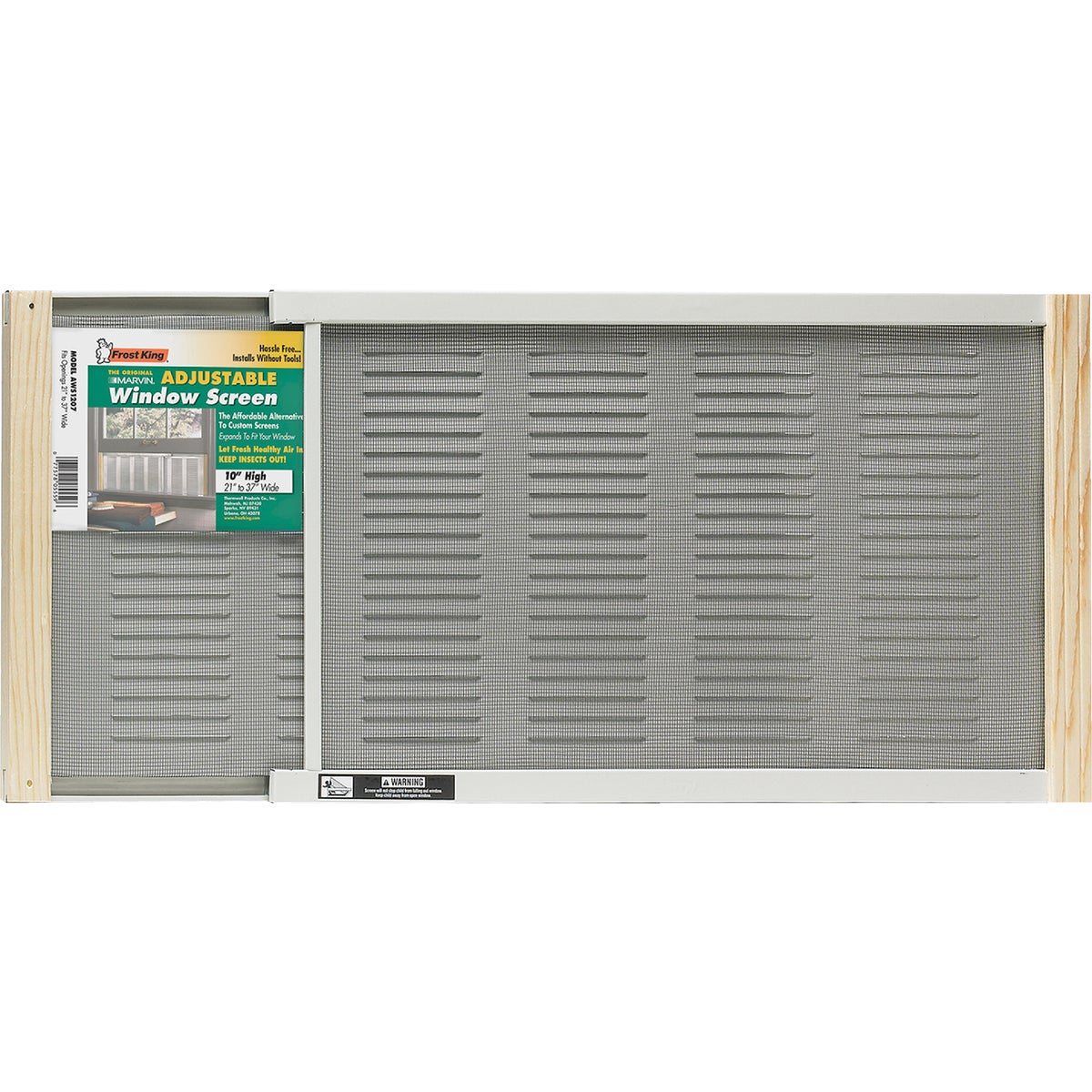 Martin Adjustable Louvered Screen Window with Ventilator – Hemlock Hardware
