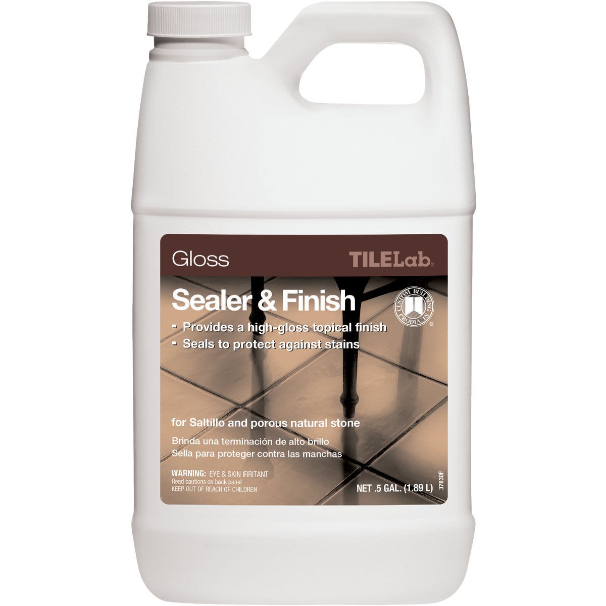 Custom Building Products TILELab 1/2 Gal. Gloss Tile Sealer & Finish ...