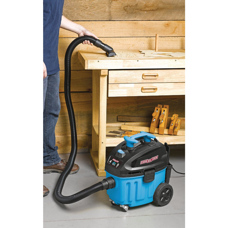 Channellock 4 Gal. 5.0-Peak HP Contractor Wet/Dry Vacuum – Hemlock Hardware