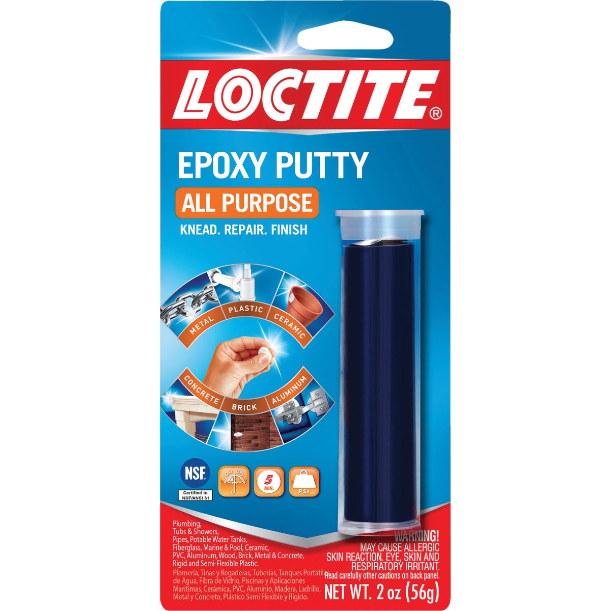 Loctite 2 Oz. All Purpose Epoxy Putty – Hemlock Hardware
