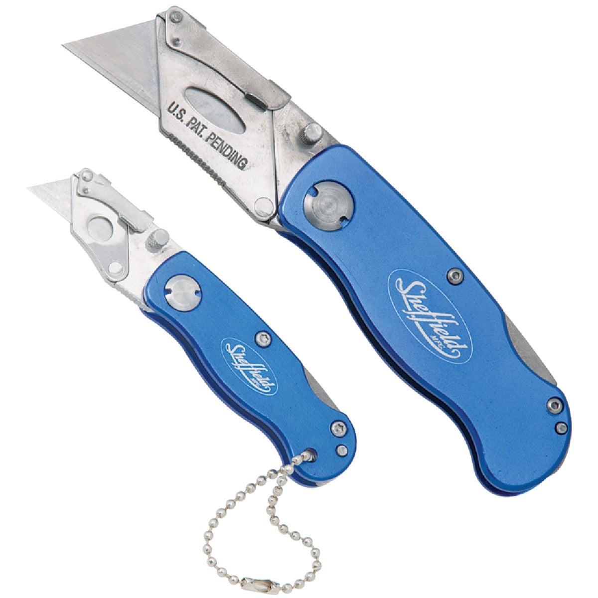 Sheffield Lockback Fixed Folding Utility Knife Set – Hemlock Hardware