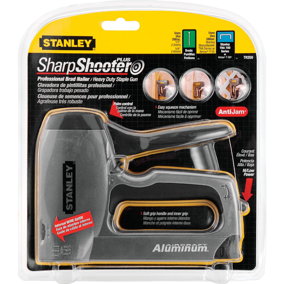 Stanley SharpShooter Plus Heavy-Duty Brad/Staple Gun – Hemlock Hardware