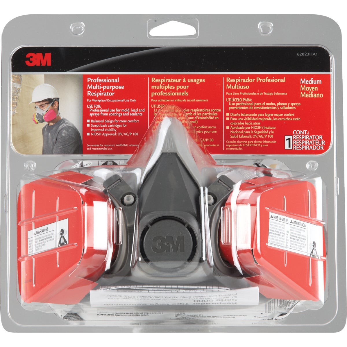 3M OV/AG/P100 Professional Multi-Purpose Respirator – Hemlock Hardware