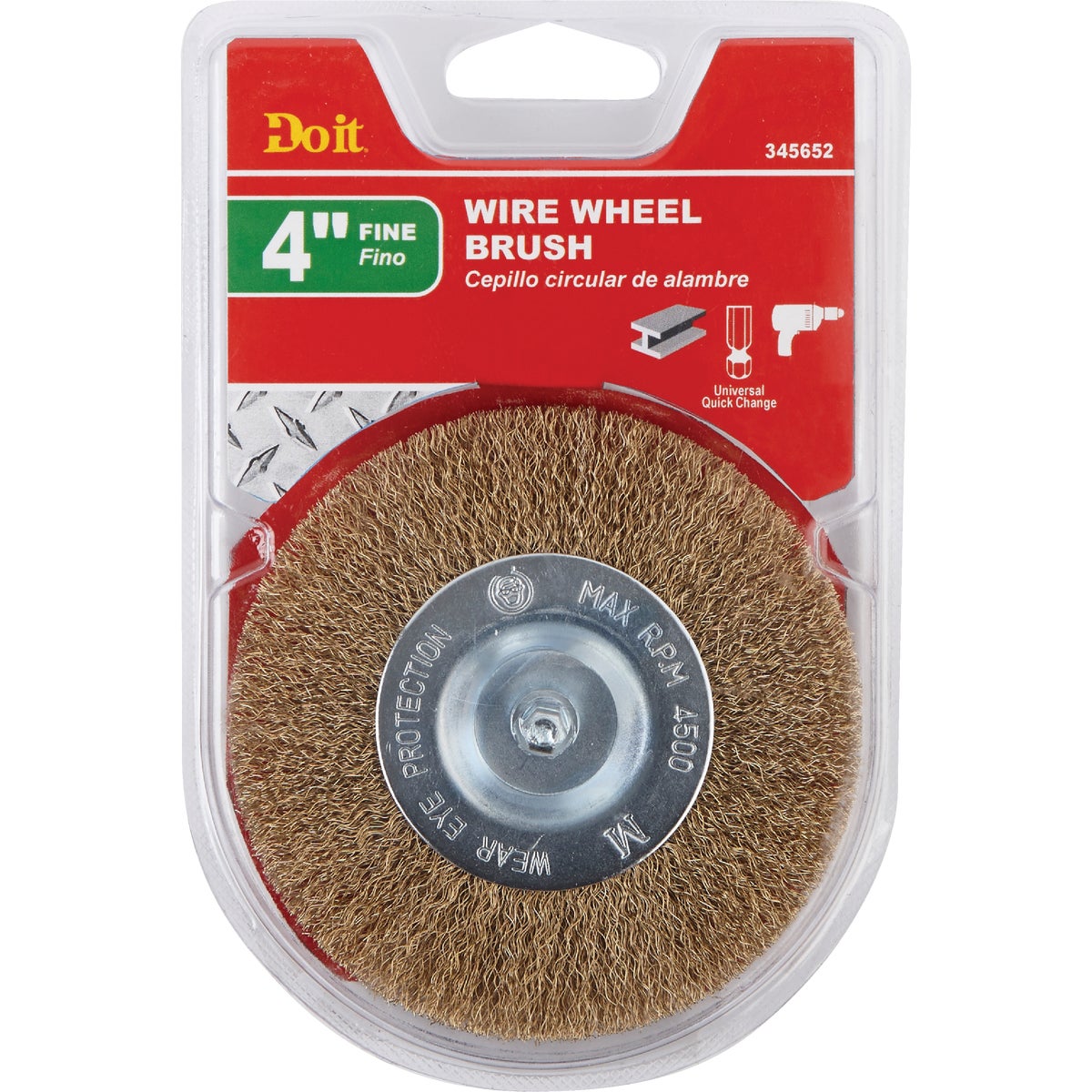 Do it 4 In. Mounted, Fine Drill-Mounted Wire Wheel – Hemlock Hardware