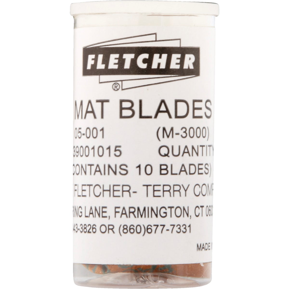Fletcher Terry Up to 1/4 In. Mat Cutter Blade (10-Pack) – Hemlock Hardware