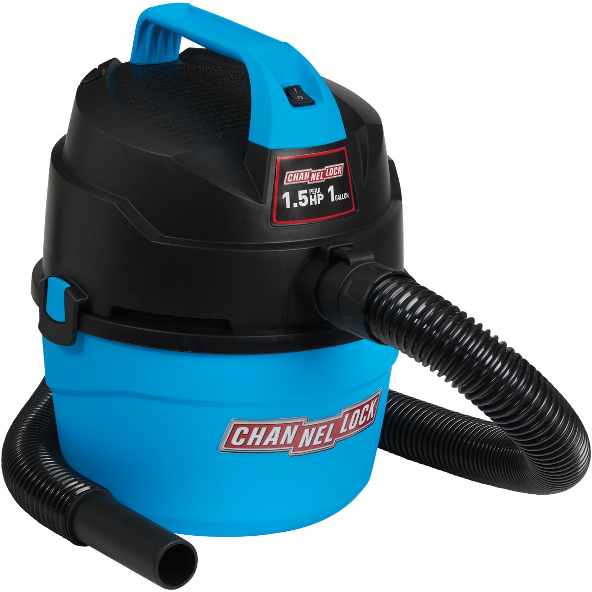 Channellock Micro 1 Gal. 1.5-Peak HP Wet/Dry Vacuum – Hemlock Hardware