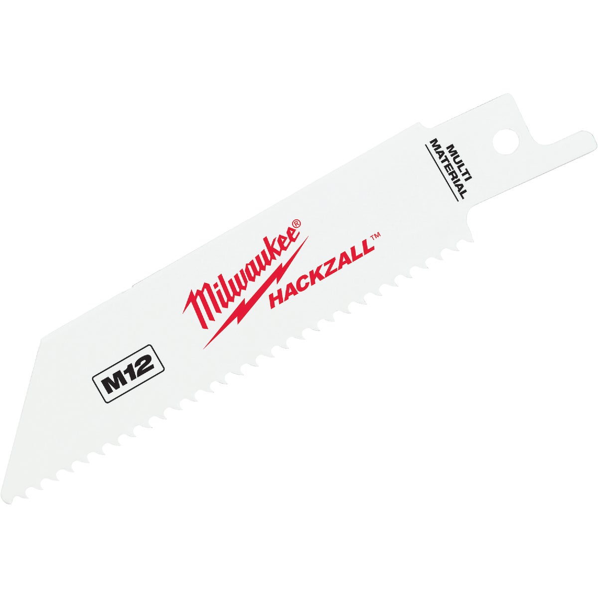 Milwaukee Hackzall 4 In. 10 TPI Multi-Material Mini Reciprocating Saw ...